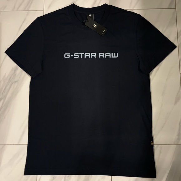 G-Star | Shirts | Mens Gstar Raw Script Logo Tshirt | Poshmark